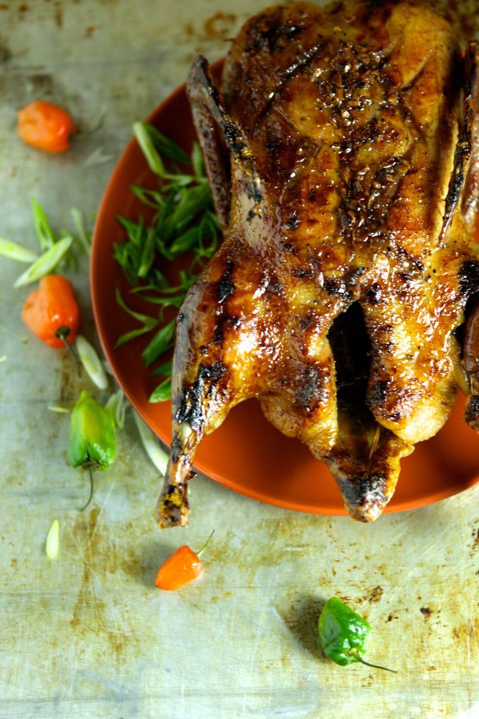 Crispy Roast Duck With Habanero Honey Glaze Naked Cuisine