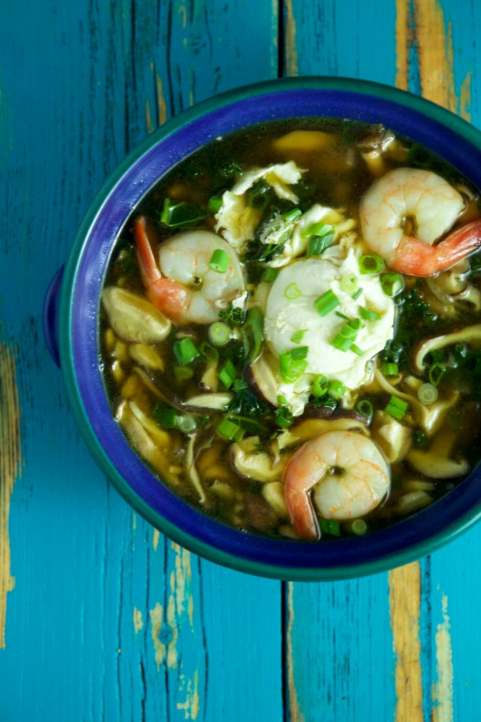 Shrimp and Shiitake Hot Pot - Naked Cuisine